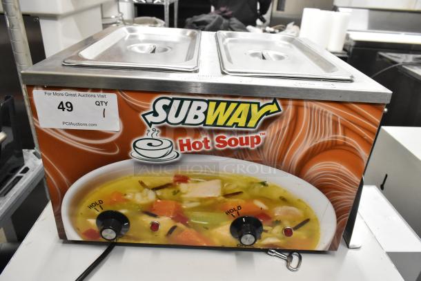 Duke Csw-2-t-am Countertop 2 Well Food Warmer. | #0049