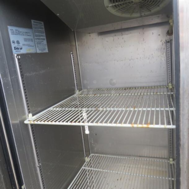 One Turbo Air 2 Door Refrigerator With 3 Racks | #0008