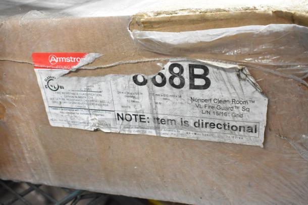 Brand New! Box Of 12 868b White Nonperf Clean | #0154