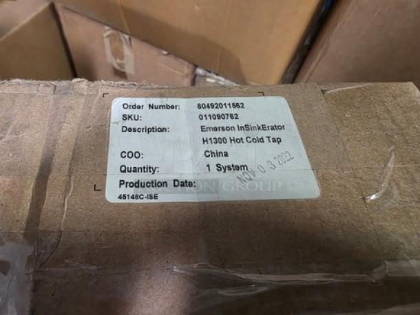 Emerson Insinkerator H1300 Hot & Cold Water | #0025